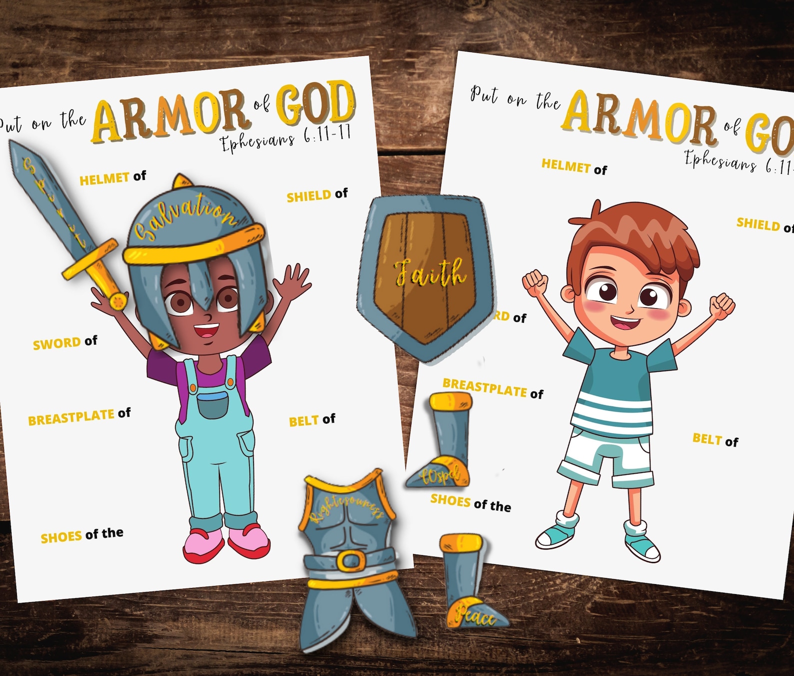 Armor of God | Whole Armor of God | Ephesians 6 | Sword of the Spirit ...