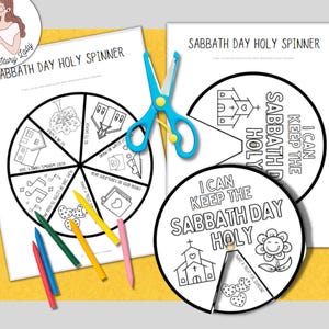 BIBLE-ONLY, Keep Sabbath Day Holy Kids Bible Activity Bundle, Folder ...