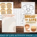 Jesus is the Bread of Life Activity Bundle, John 6:36, Bible Lesson ...
