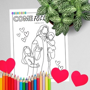 Christian Valentine's Kids Activity Coloring Pages | God is Love ...