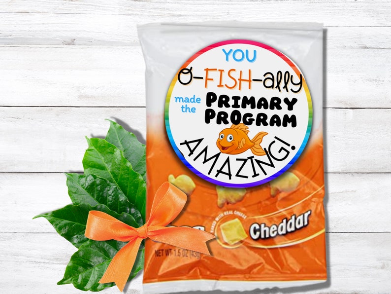 Primary Program Gift Tags: thanks You Made Our Primary - Etsy