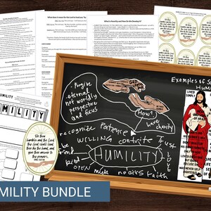 LDS Humility Spinner Wheel Craft, Come Follow Me Humility Humble Lesson ...