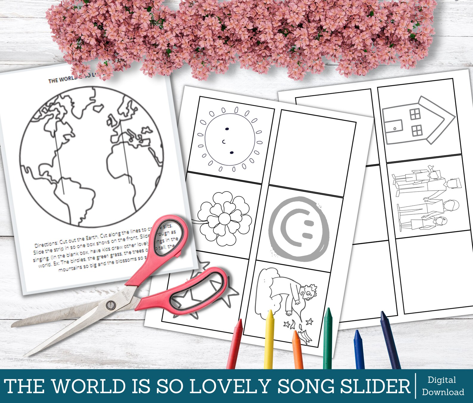 Creation Craft Kit My Heavenly Father Loves Me 3D Earth - Etsy