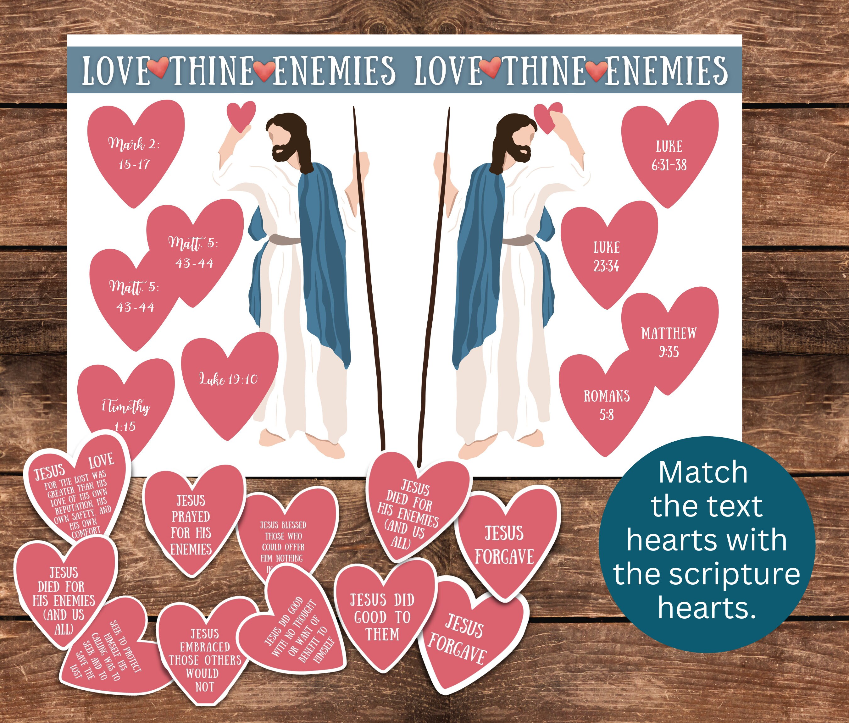 Love Thine Enemies, Matthew 5:44, Luke 22 Vs 50-51 I Can Love My ...