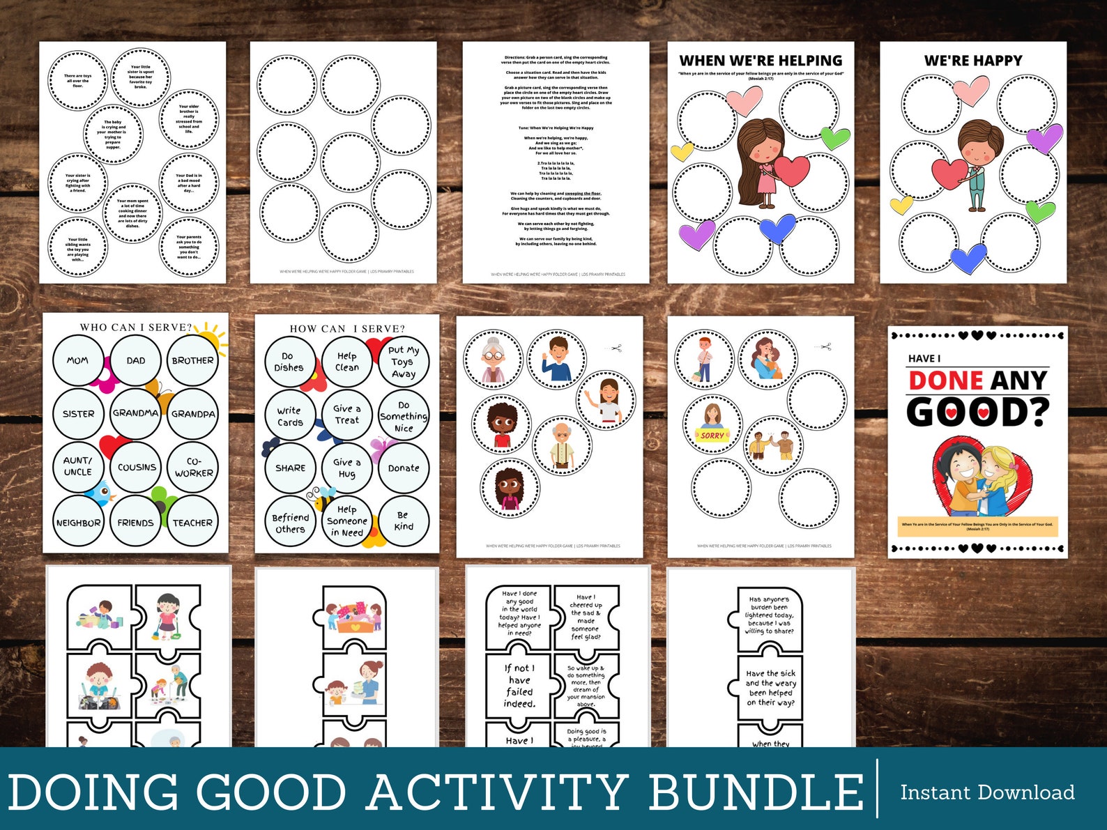 Doing Good Kindness: Have I Done Any Good & When We're Helping We're ...