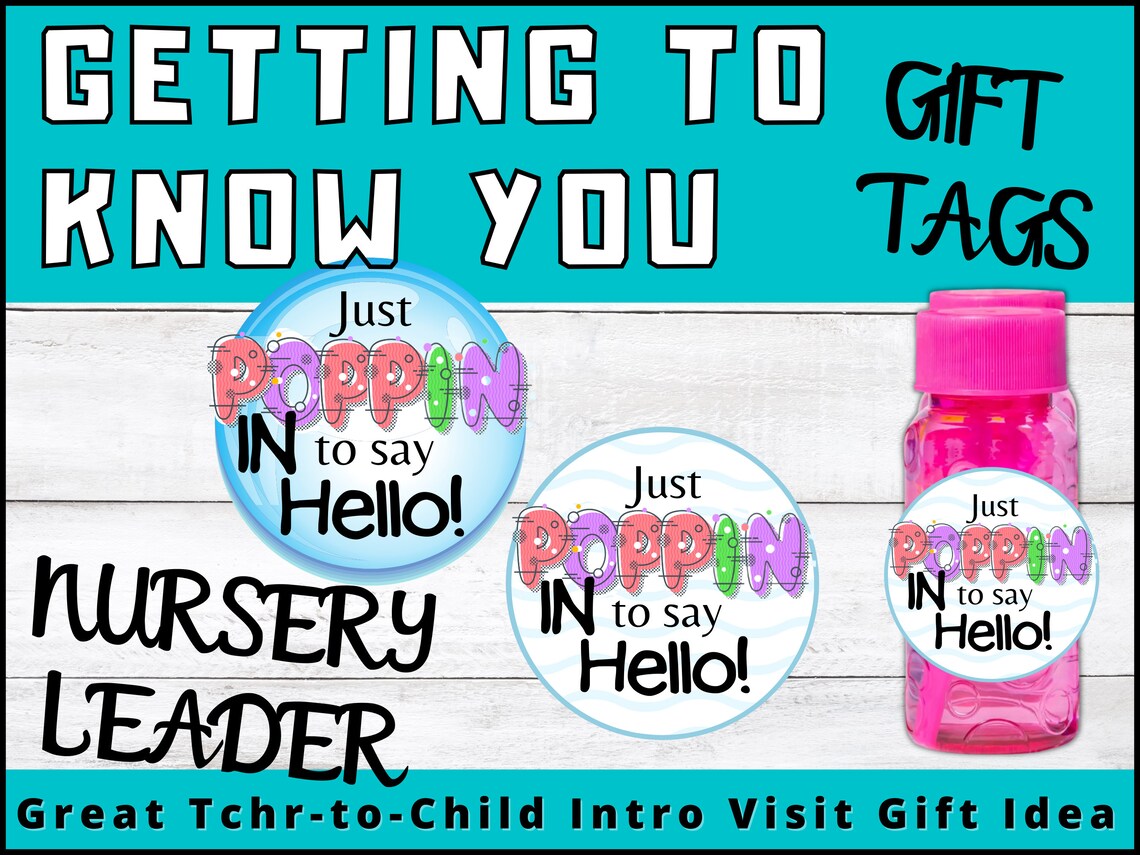 High Five Gift Tag Elementary Gift Teacher Class Gift - Etsy