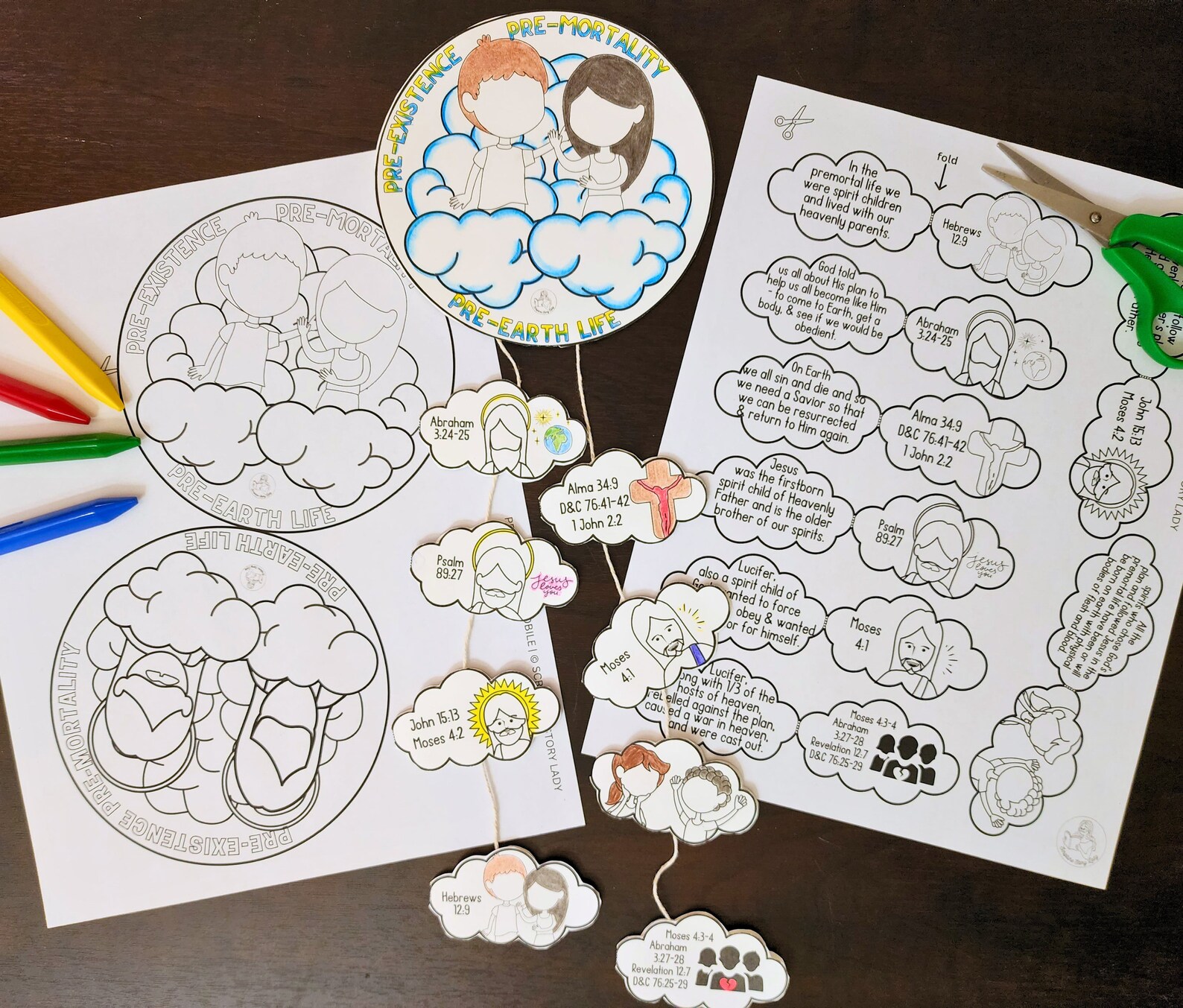 Pre-existance Pre-mortality Pre-earth Life Plan of Salvation Mobile and ...