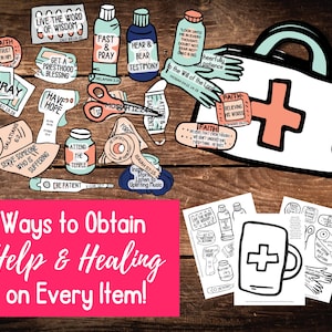 Jesus Can Heal Me First Aid Craft: Obtaining Healing | Come Follow Me ...