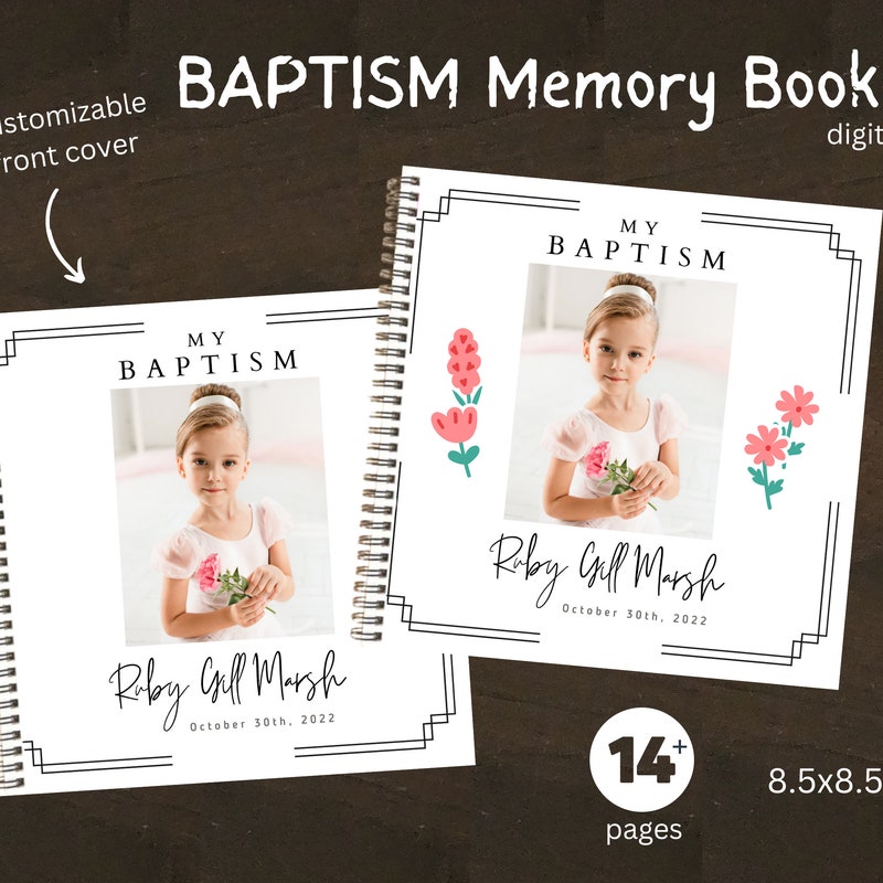 Lds Baptism Memory Book - Etsy