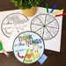 Think on These Things Philippians 4:8 Coloring Spinner Wheel AND Color ...