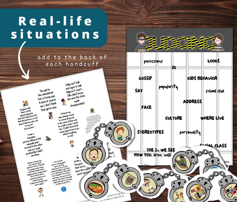 Judging Printables: Folder Game, Judging Scriptures Origami Storyteller ...