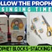 Follow the Prophet Visuals Matching Game lds Primary Song - Etsy