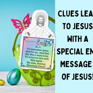 Christ-centered Easter Basket Scavenger Hunt HOME EDITION | Easter ...