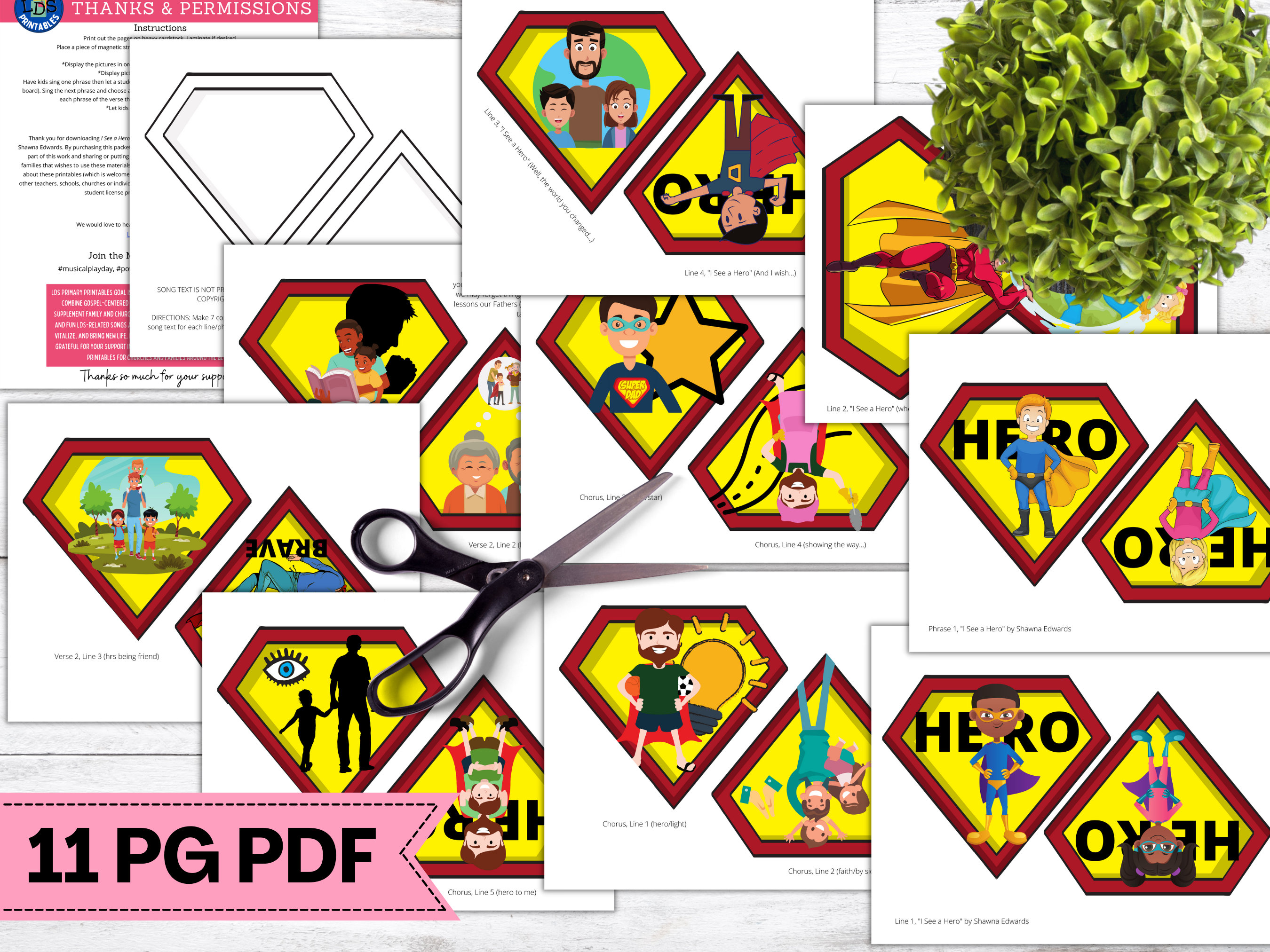 Primary Singing Time: I See a Hero by S. Edwards | LDS Primary Song ...