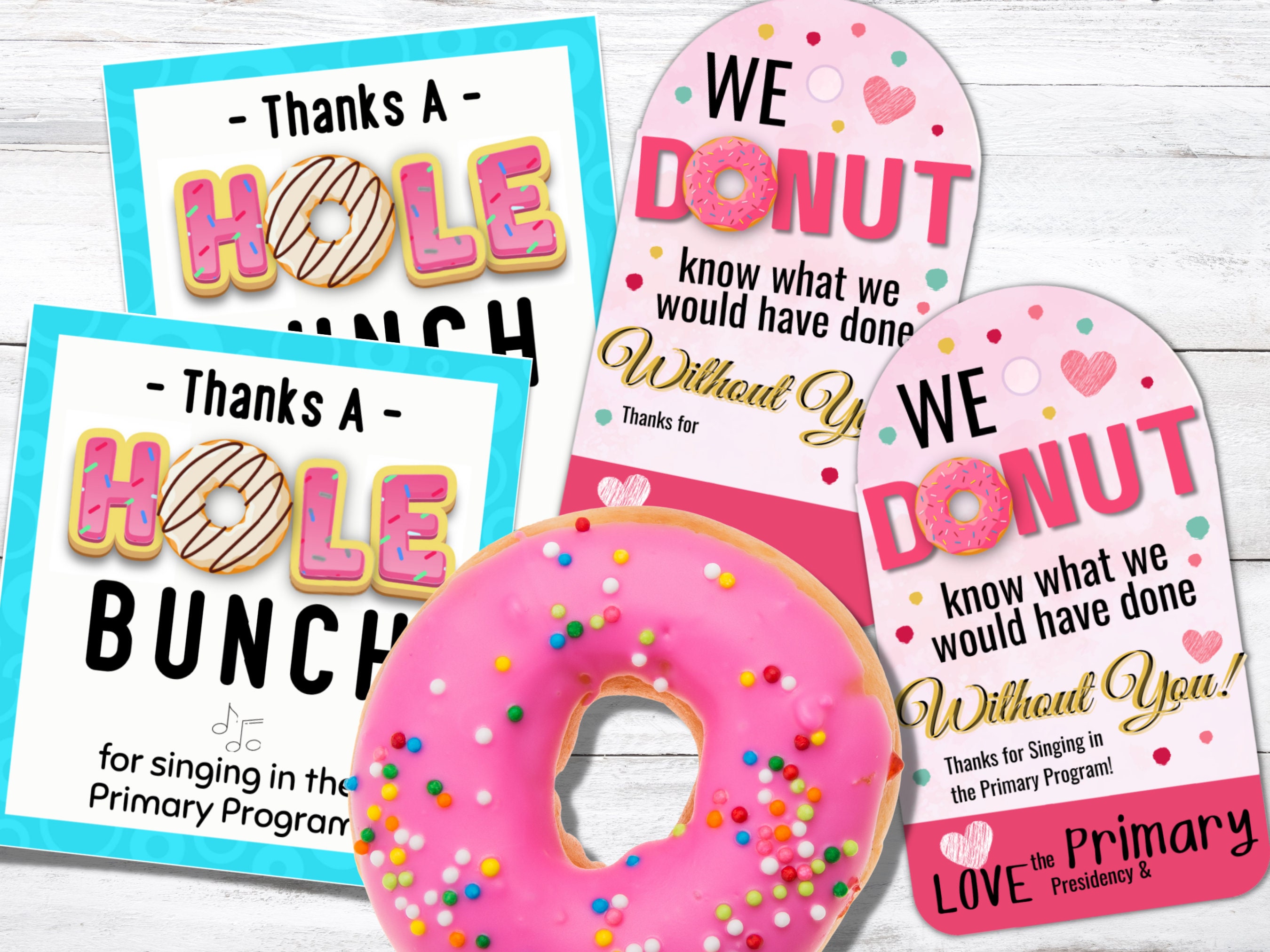 Primary Program Gift Tags: thanks You Made Our Primary - Etsy