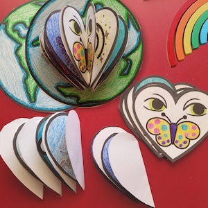 Creation Craft Kit My Heavenly Father Loves Me | 3D Earth Flipbook ...