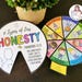 HONESTY & LYING Proverbs 12:22, 8 Types of Lies, Spinner Wheel+coloring ...