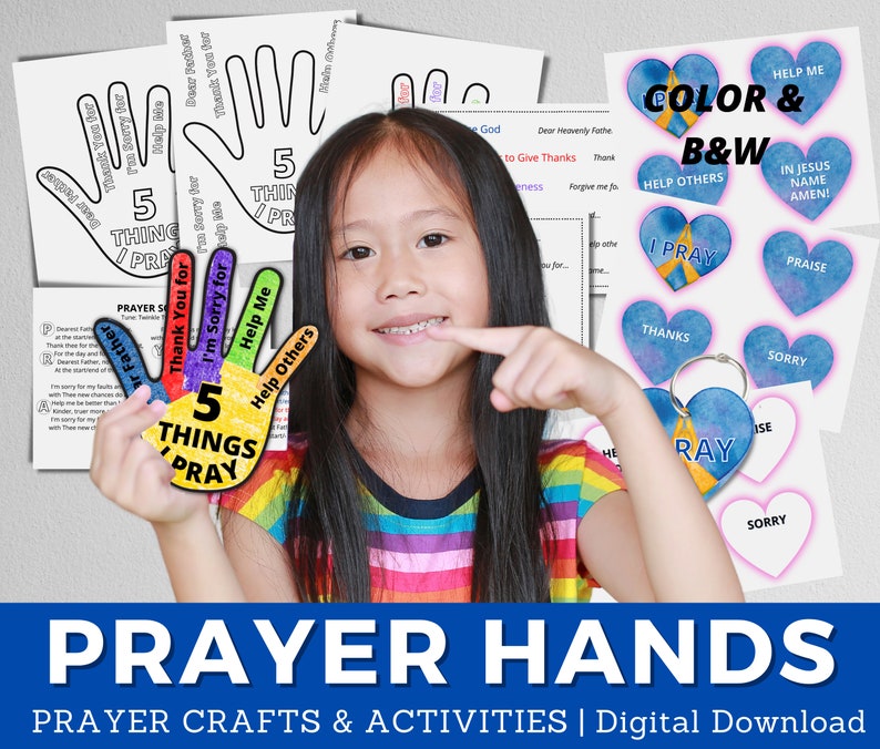 Prayer Activity MEGA Bundle come Follow Me LDS Primary Homeschool Kids ...