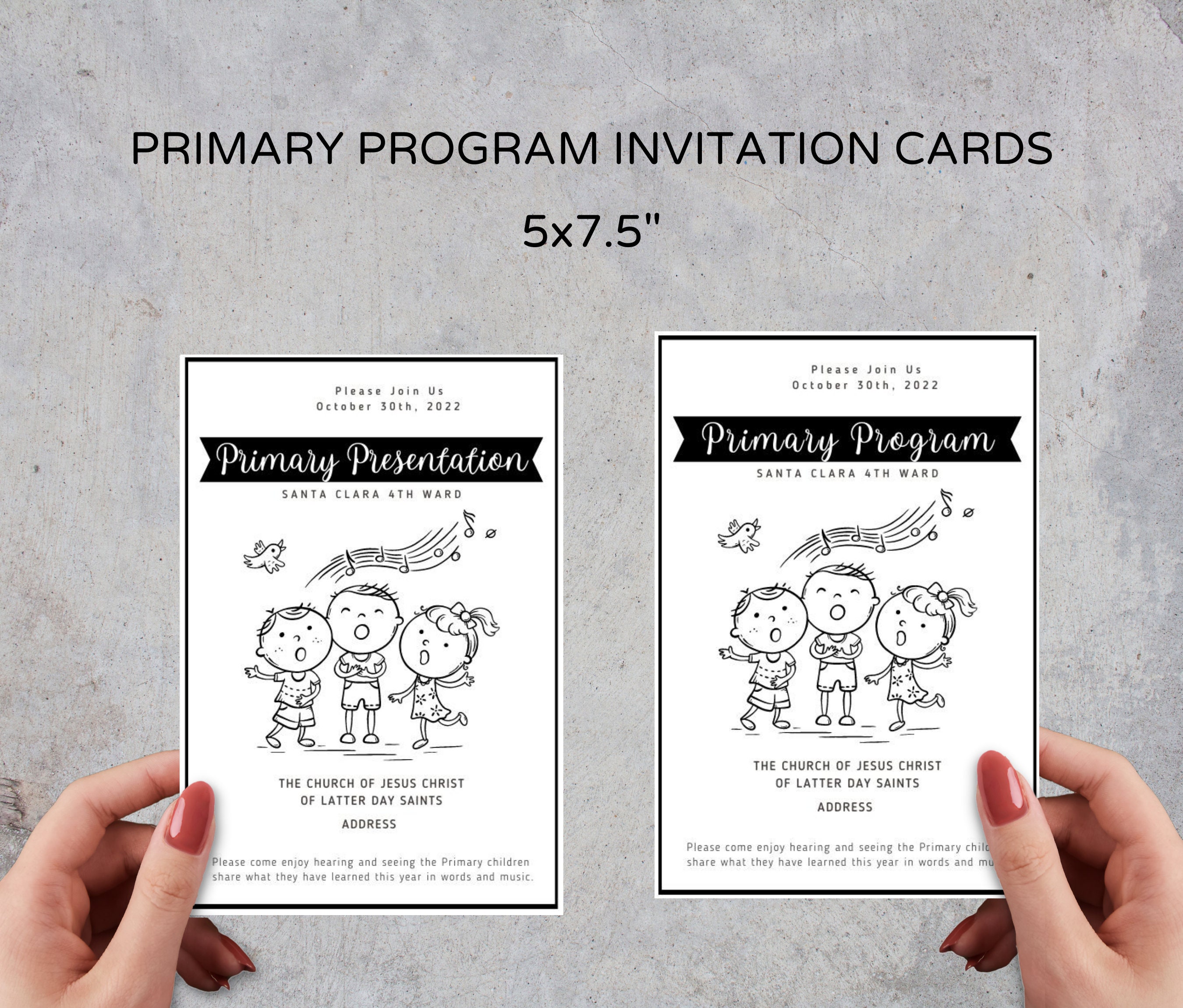 Editable LDS Primary Singing Time Program Presentation Big Bundle ...
