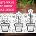 Luke 2: 52 Jesus Grew in Wisdom Bible Bundle | Folder Game Match ...