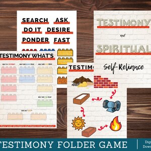 Testimony & Spiritual Self-reliance | Fundamentals of a Testimony ...