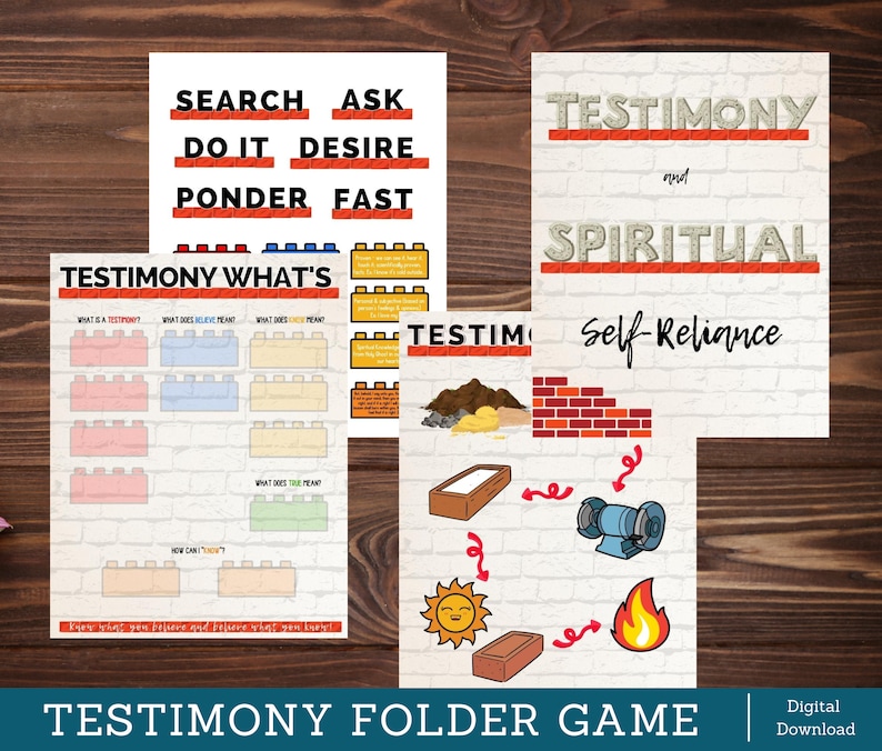 Testimony & Spiritual Self-reliance | Fundamentals of a Testimony ...