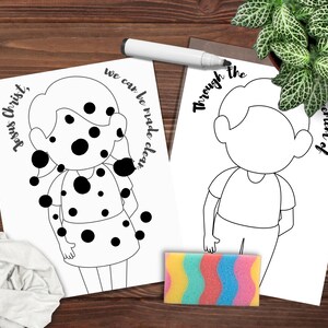 Repentance Activity Bundle: LDS Come Follow Me, Matching, Coloring Page ...
