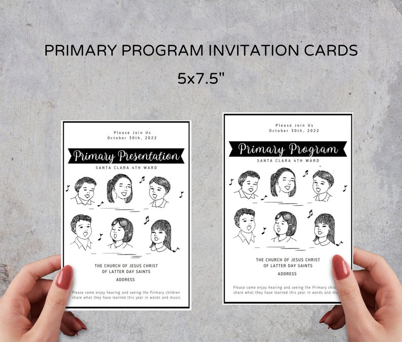 Editable LDS Primary Singing Time Program Presentation Big Bundle ...