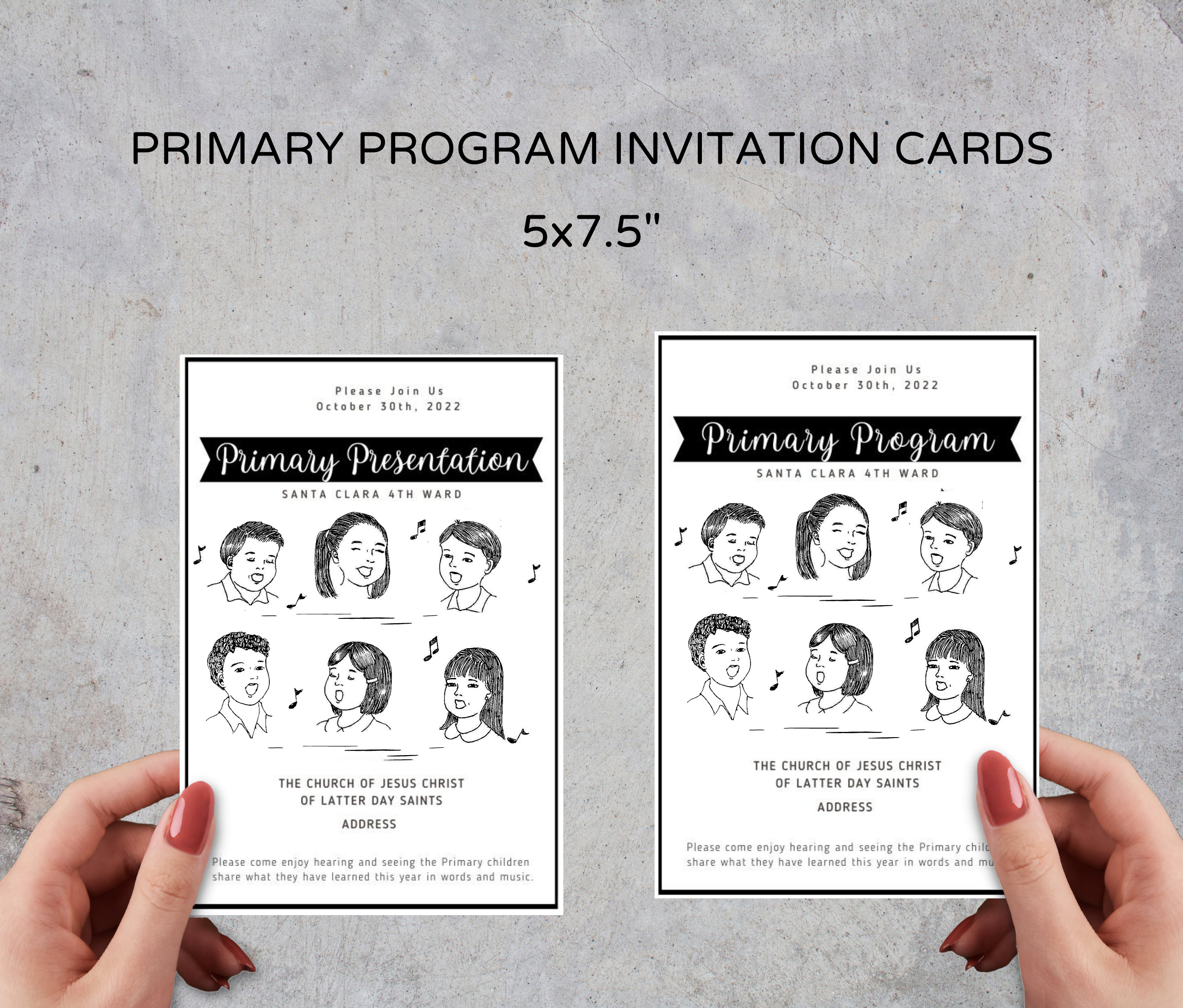 Editable LDS Primary Singing Time Program Presentation Big Bundle ...