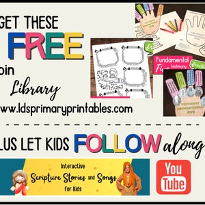 Testimony Blocks Kids Craft | Come Follow Me Families & LDS Primary ...