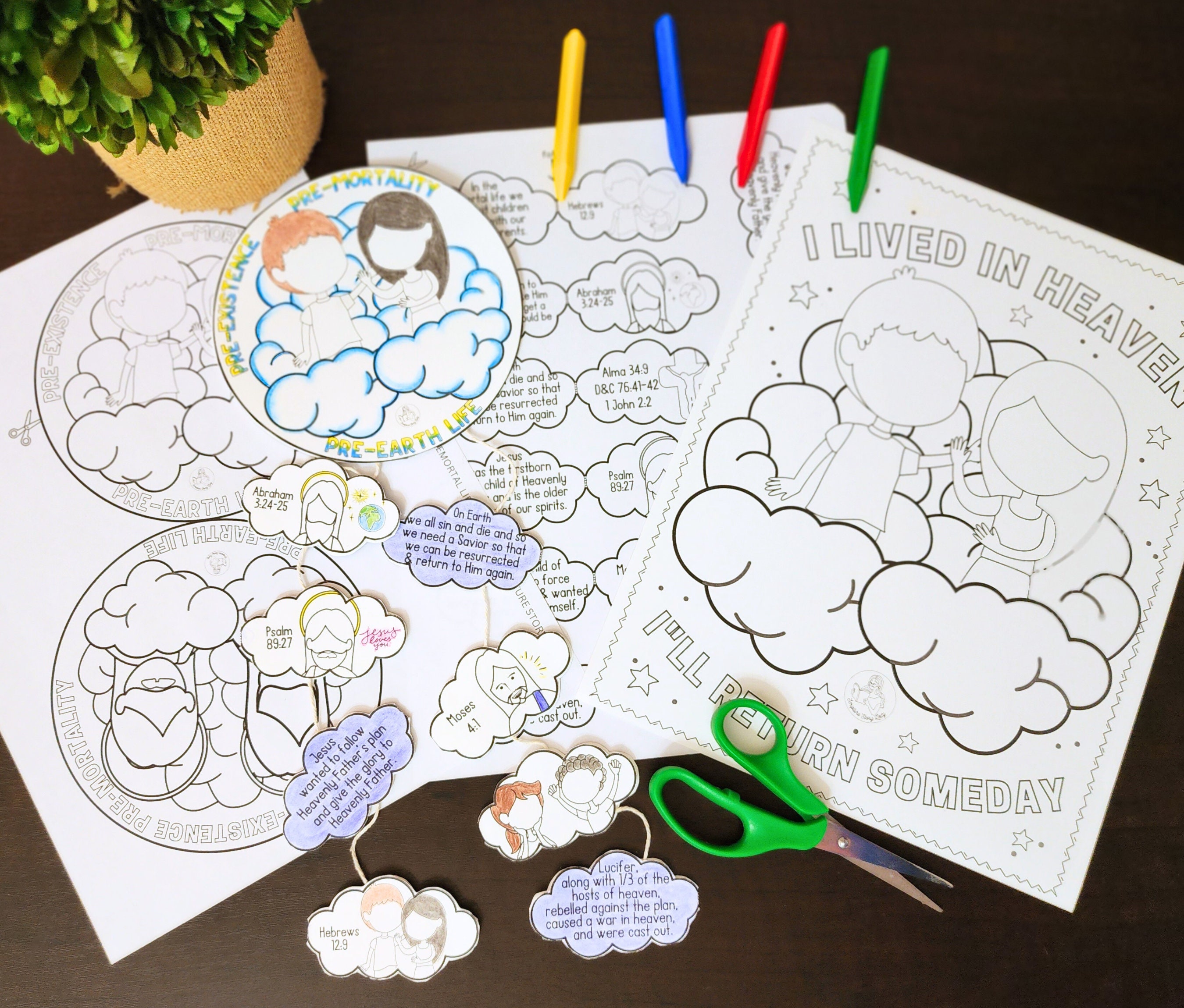 Pre-existance Pre-mortality Pre-earth Life Plan of Salvation Mobile and ...