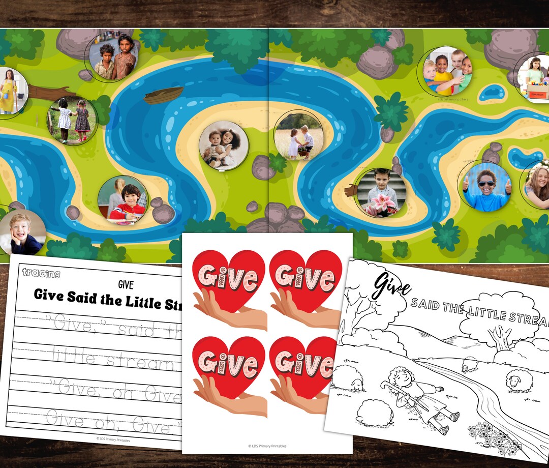 Doing Good Kindness, Give Said the Little Stream, Board Game, Scripture ...