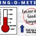 Sing-o-meter Singing Time Activity Poster (music Class/primary Song ...