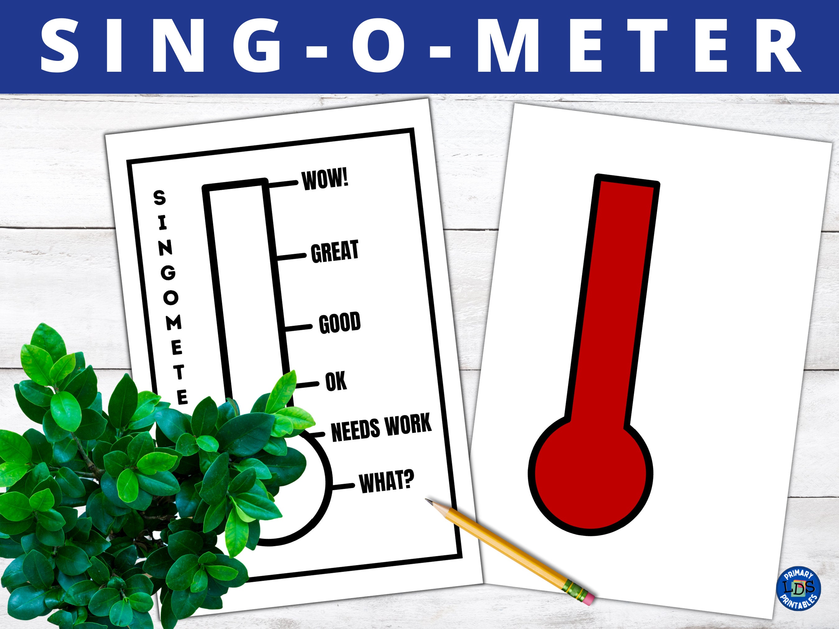 Sing-o-meter Singing Time Activity Poster music Class/primary - Etsy