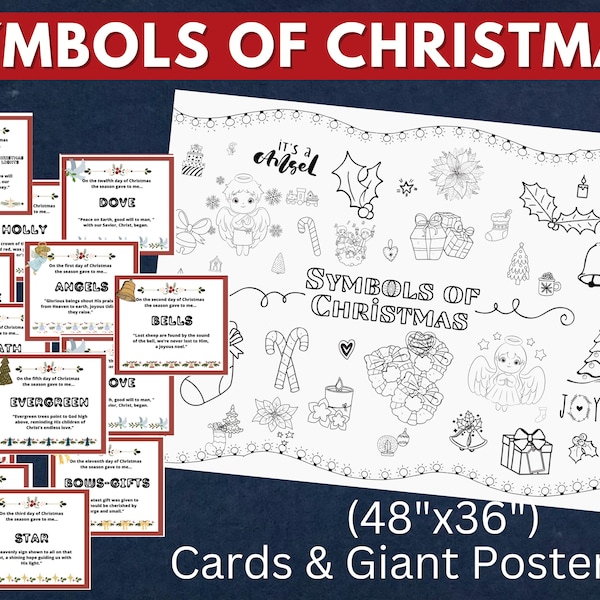 Story of Christmas Symbols - Etsy