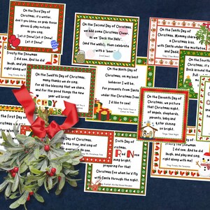 Twelve Days of Christmas | 12 Songs of Christmas | Christmas Cards ...