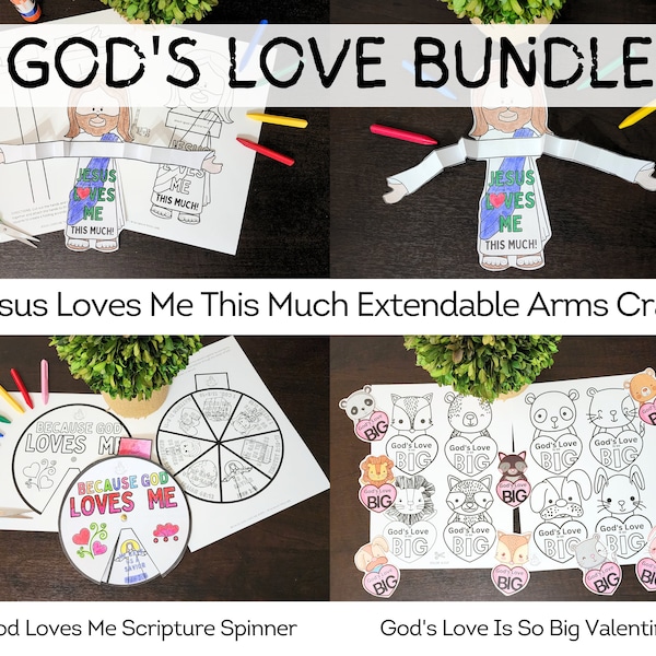 God is Love Craft - Etsy