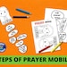 PRAYER Bundle: Praying People. Prayer Hands Circles, Coloring, Steps ...