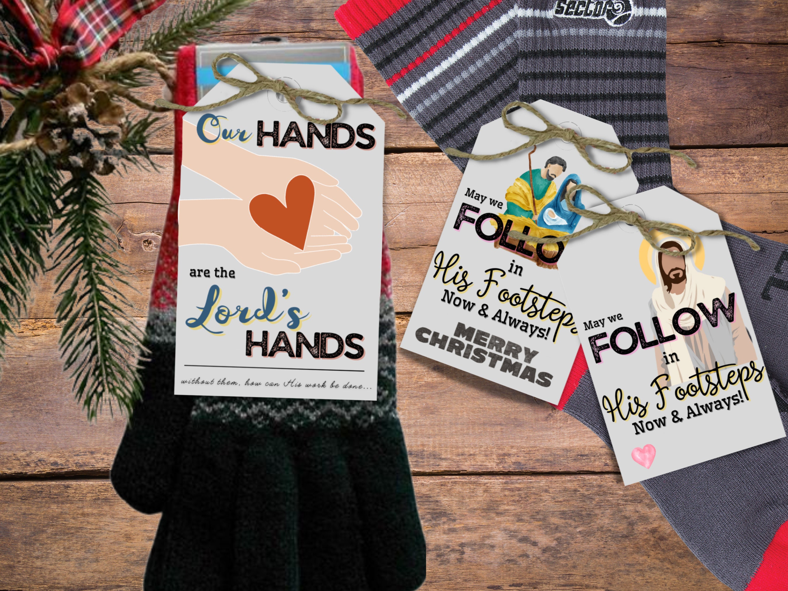 Jesus Religious Gift Tags Gift Ideas | Christmas Gift Tag | Candy Gift ...