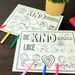 Kindness (luke 6:31 Do Unto Others) Coloring Spinner Wheel Craft & Pgs ...