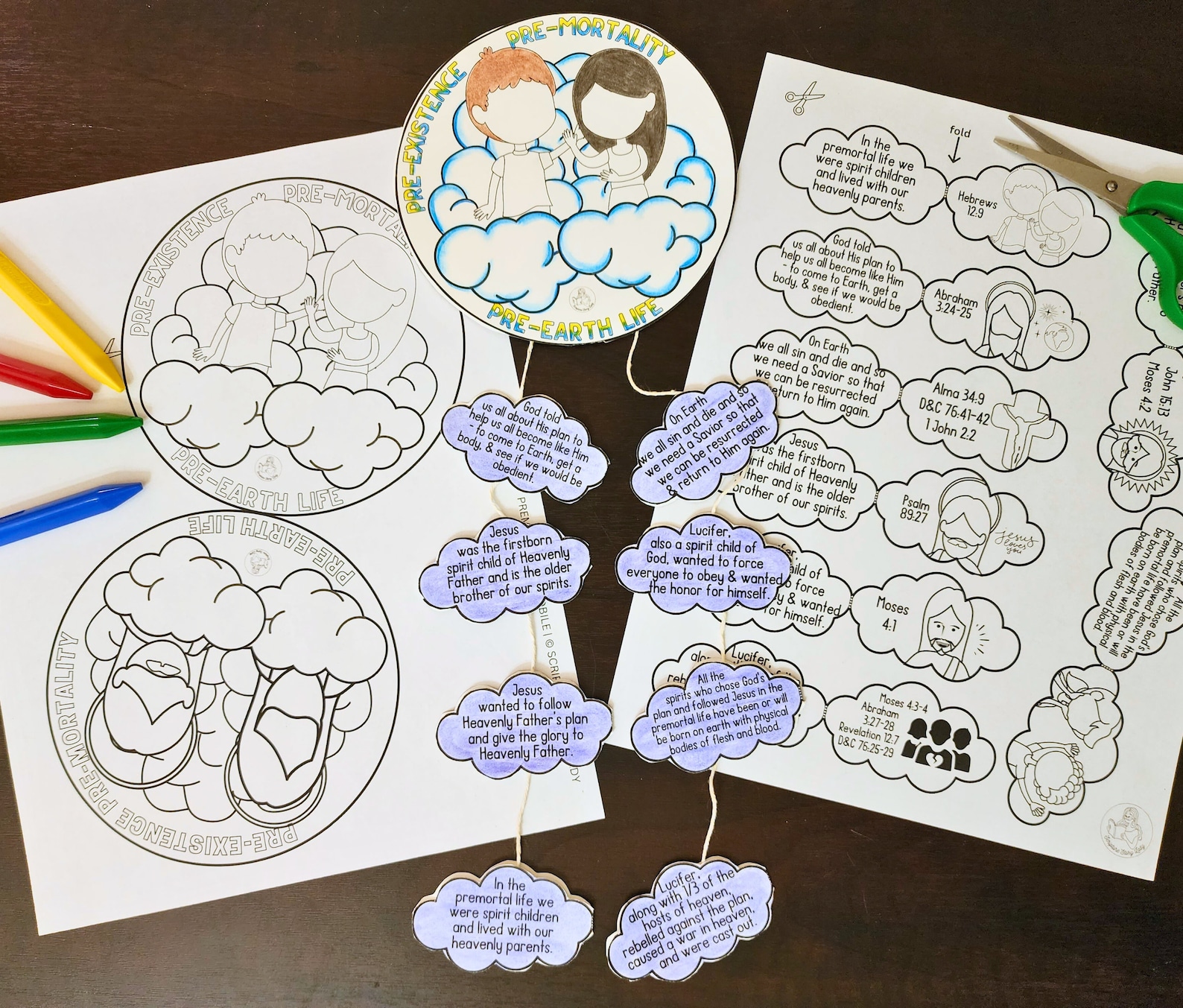 Pre-existance Pre-mortality Pre-earth Life Plan of Salvation Mobile and ...