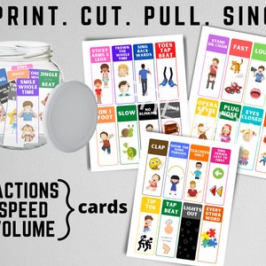 Ways to Sing Singing Style Cards (primary Singing Time | Primary Music ...