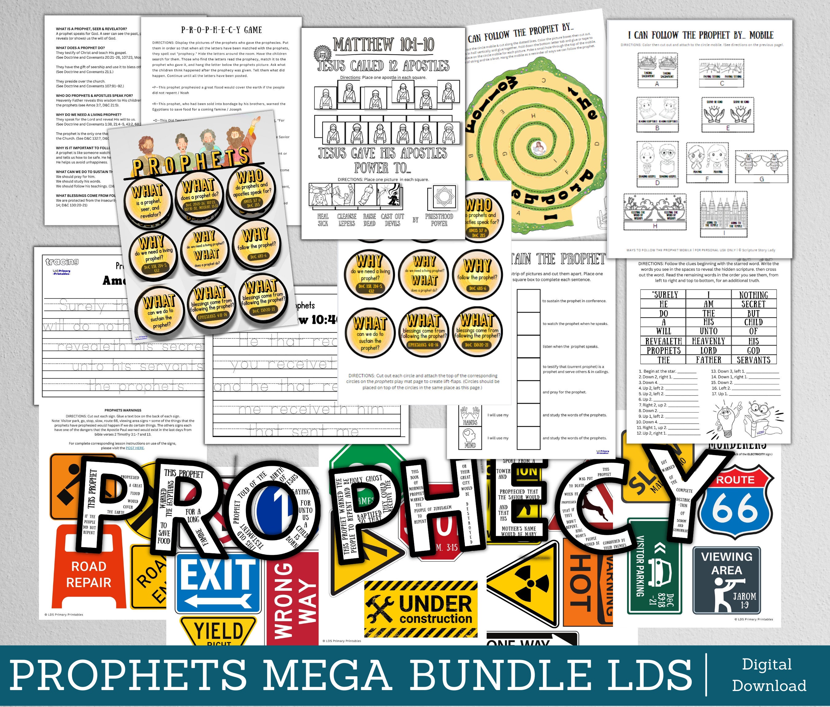 Follow the Prophet & Apostles Mega Bundle: Q and A, Prophecy, Signs ...