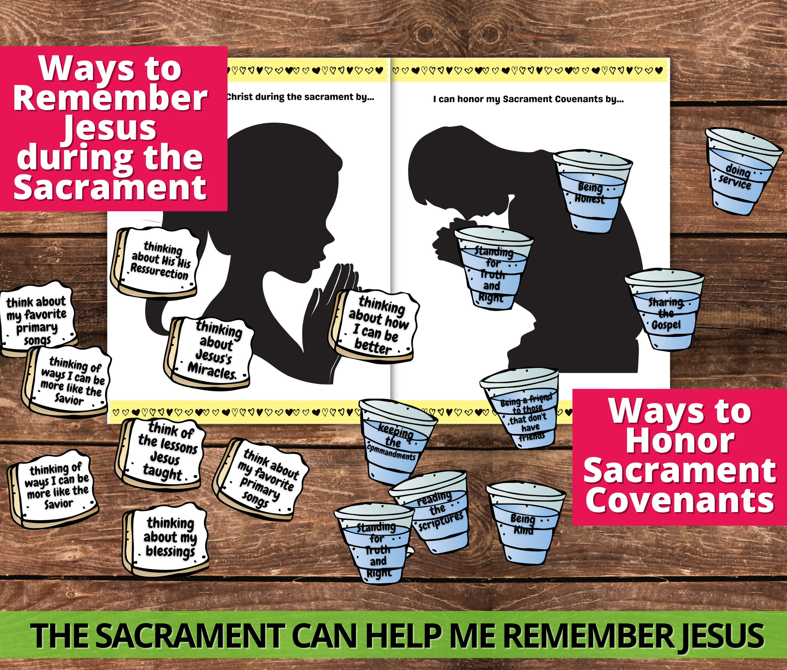 Lds Sacrament Prayer Card What Are Sacrament Prayers?