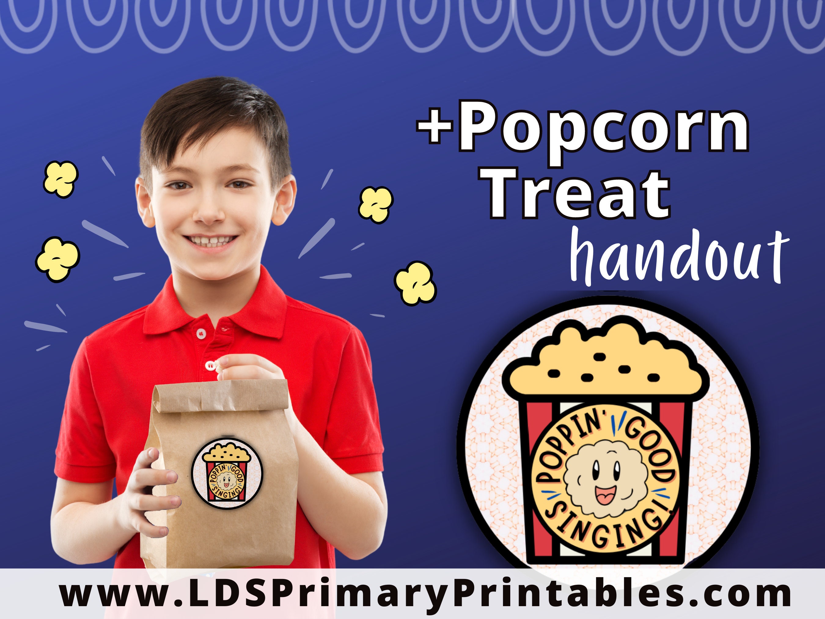 POPCORN BUCKET Singing Time Visual Display & Poppin Good Singing ...