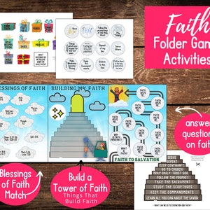 LDS Faith Mega Bundle: Folder Game, Fruits of Faith, Mustard Seed ...