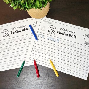 Psalm 91:4 God Protects Cover W/feathers Bible Printable Coloring ...
