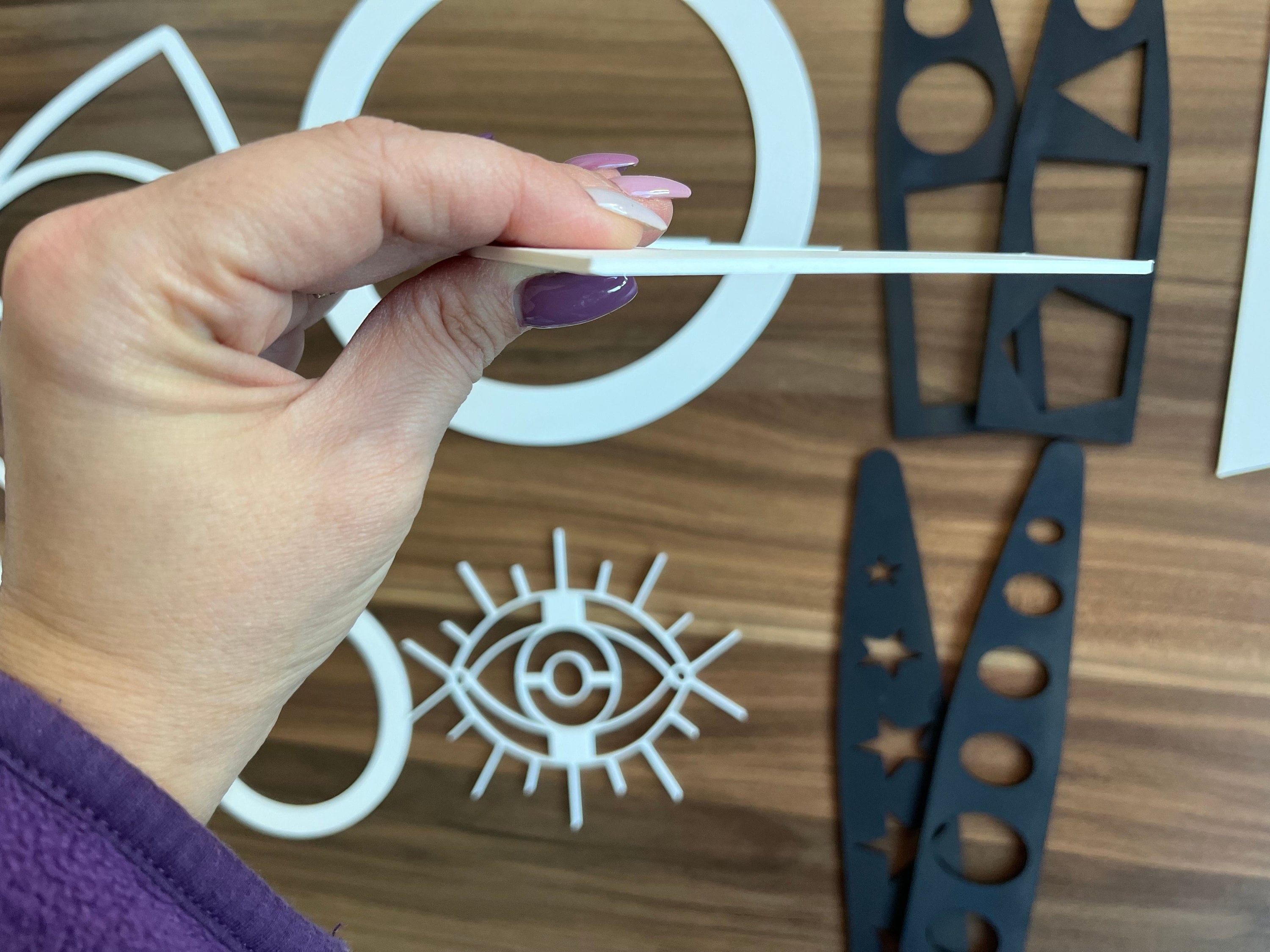 Set of Personalized Drawing Stencil, Custom Made Molds, Design Transfer ...