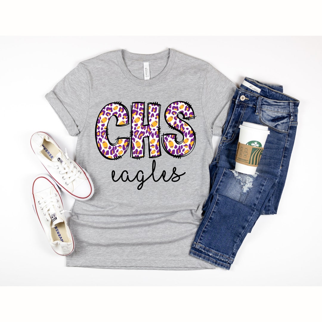 CHS Eagles Purple Gold PNG, Texas, Sublimation, DTF, White Toner, Camo ...