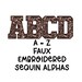 Blue Varsity Sequin Embroidered Alpha Doodles Doodles for Pngs Alpha ...
